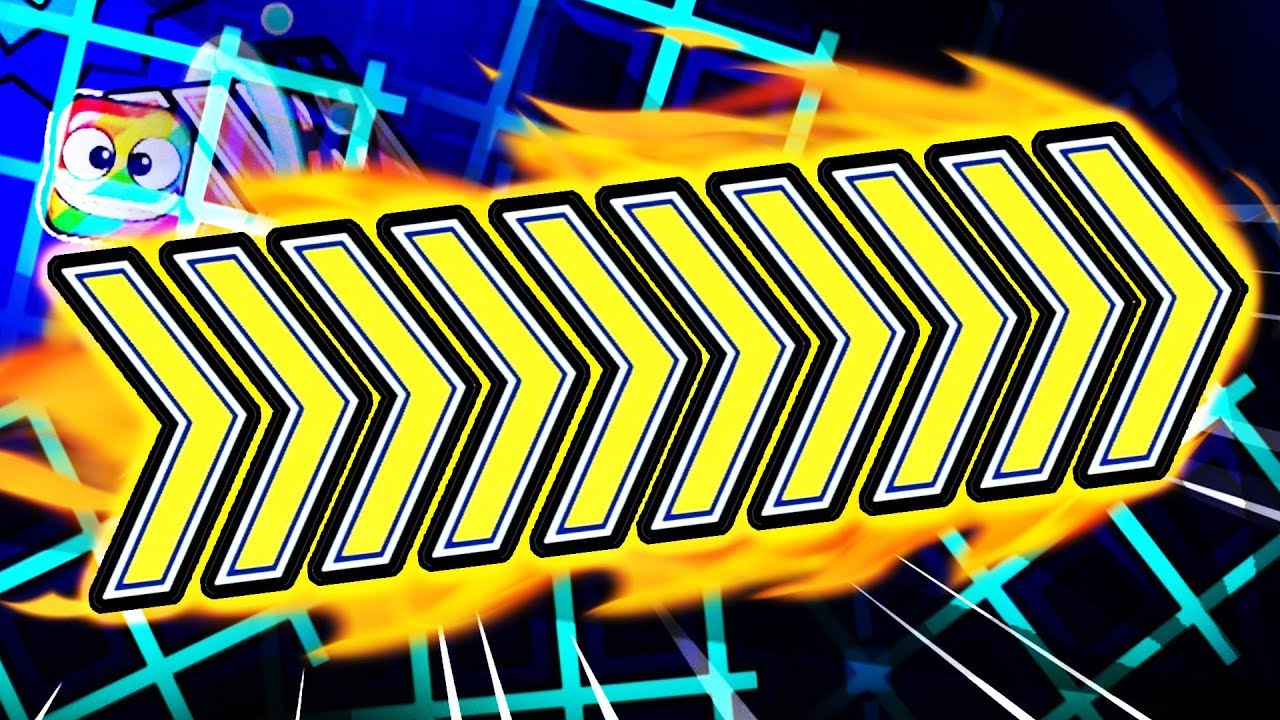 "JAWBREAKER" 4X SPEED 100% Complete || GEOMETRY DASH [2.1] - YouTube