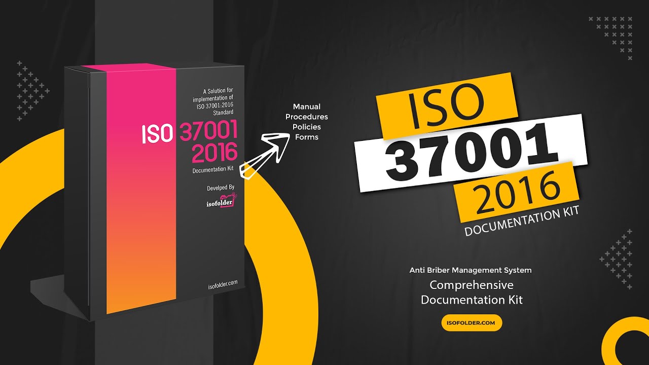 ISO 37001 Documentation Kit by isofolder.com - YouTube