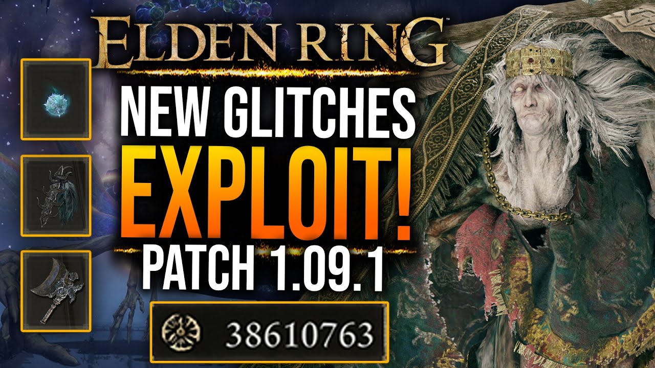 Elden Ring - 5 GLITCHES! 300K Runes in 30s! PATCH 1.09.1! Best Rune ...