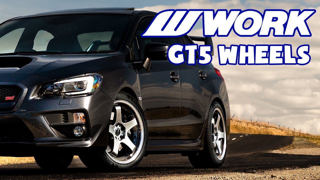 GT5 Work Emotion Wheels For Subaru WRX STI 2015+ - YouTube