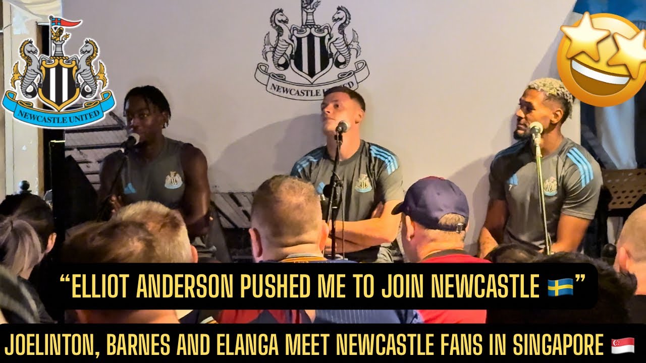Newcastle United OPENED UP TO SUPPORTERS IN SINGAPORE WITH EXCLUSIVE ...