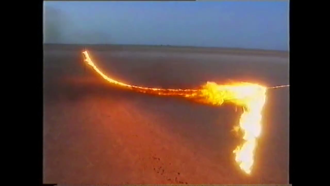 Tim Storrier Fireline painting - YouTube