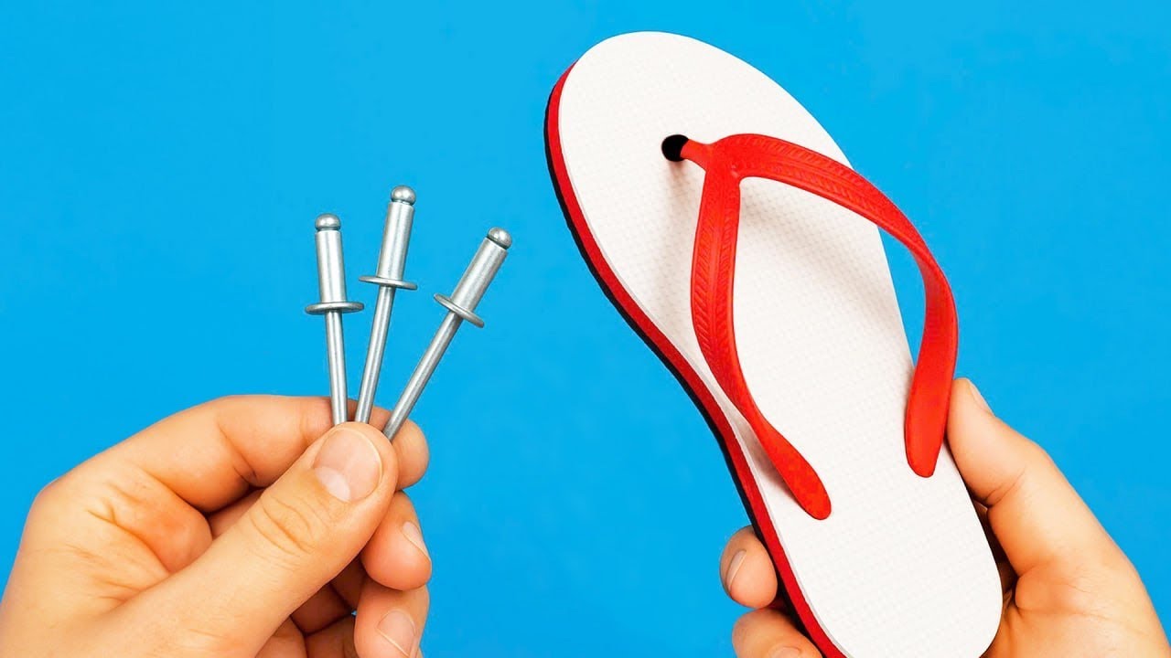 Don't Throw Away Your Slippers! I Show You How to Fix Your Slippers ...