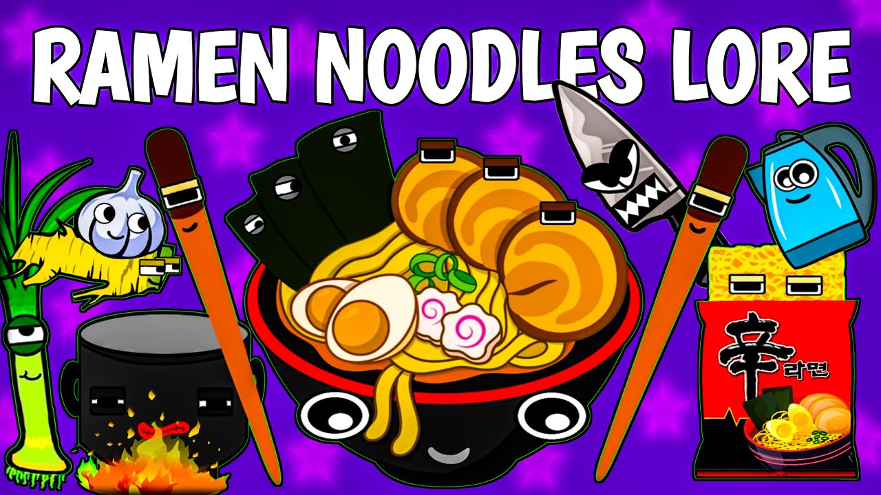라면 로어 Ramen Noodles Lore | Alphabet Lore Meme - YouTube