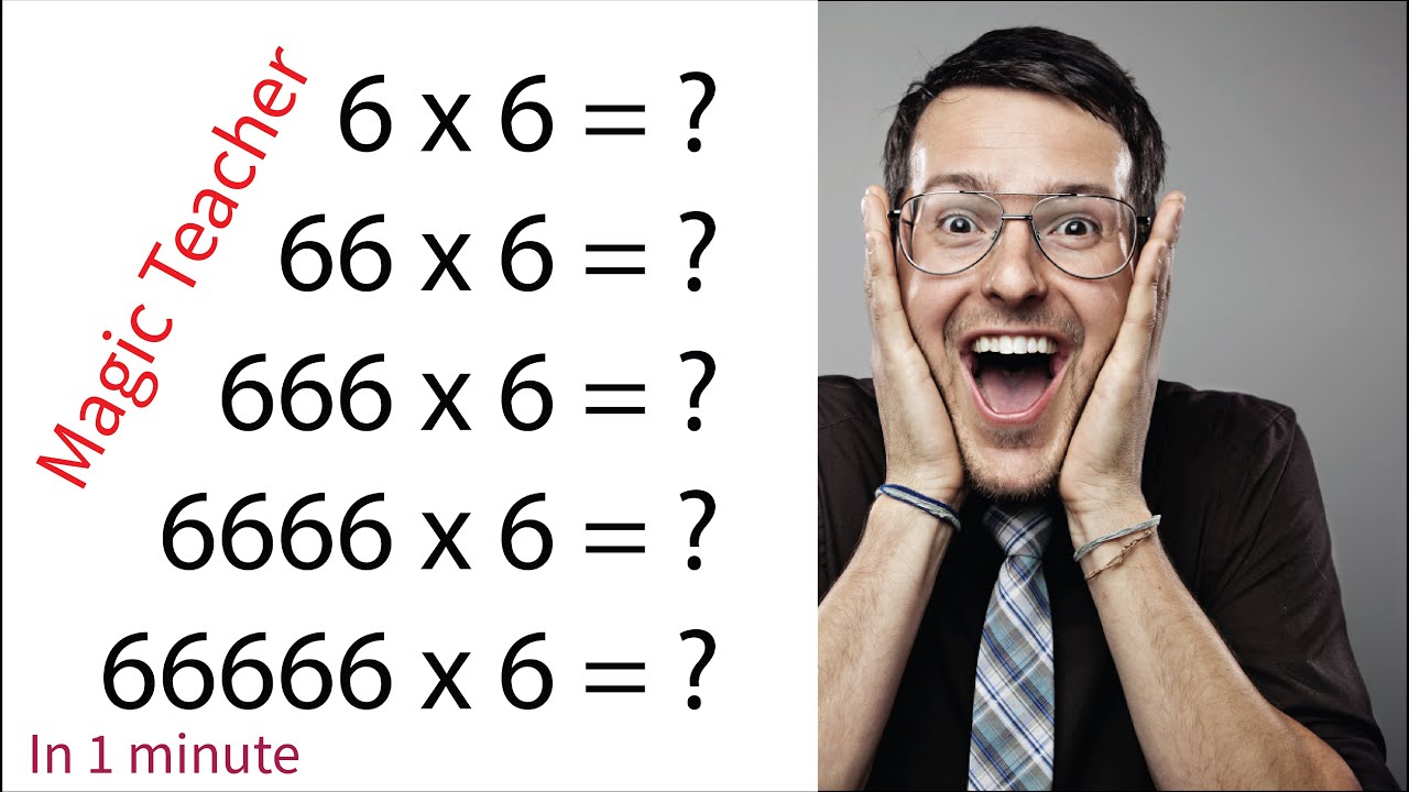 Fast math trick you must know. - YouTube