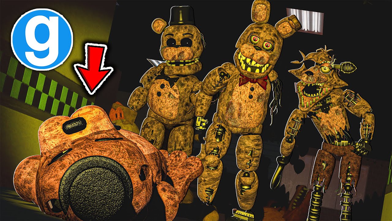 FNAF Gmod Save Spotlights! FREDDY FAZBEAR HAS DIEDED! - YouTube