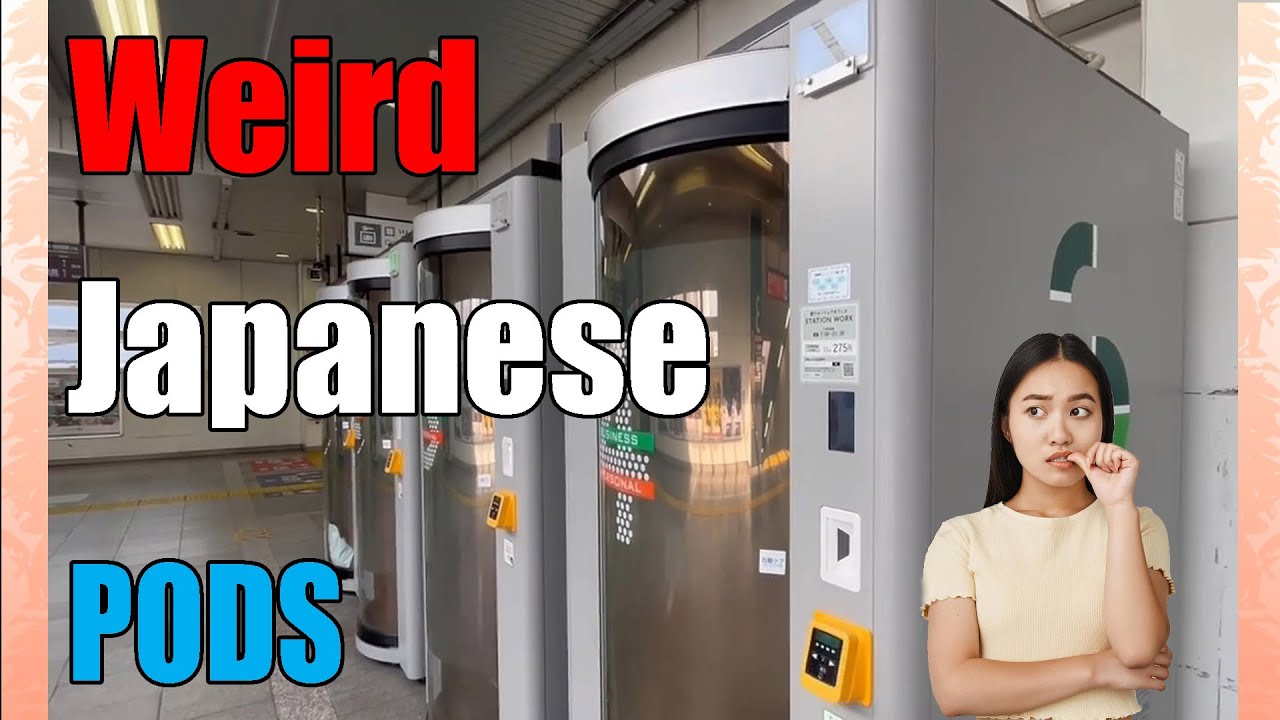 Japan's Weird Pods at Tokyo Train Stations🚃🚂🚄 - YouTube