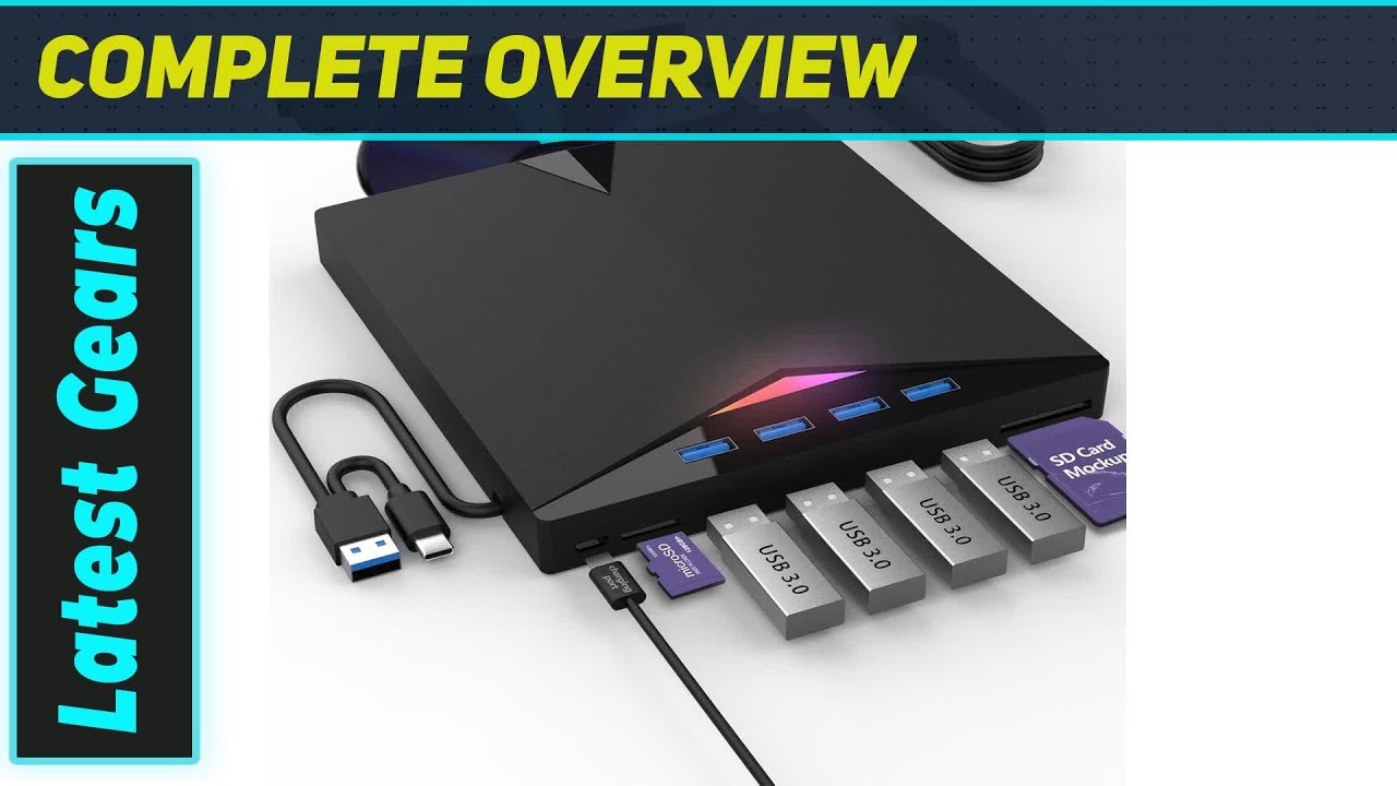 Best External Blu-ray Drive? USB 3.0 & Type-C Burner for Laptop! - YouTube