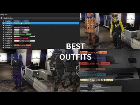 HOW TO MAKE AND INSTALL THE BEST OUTFITS IN GTA (DOUG TOOL) -Grand ...