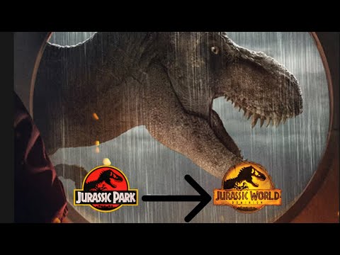 Rexy screen time across all Jurassic movies - YouTube