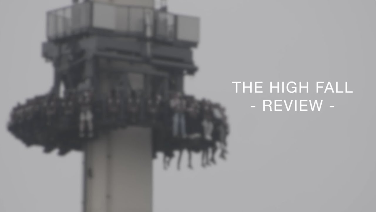 [REVIEW] The High Fall - Movie Park Germany | The BEST free fall tower ...