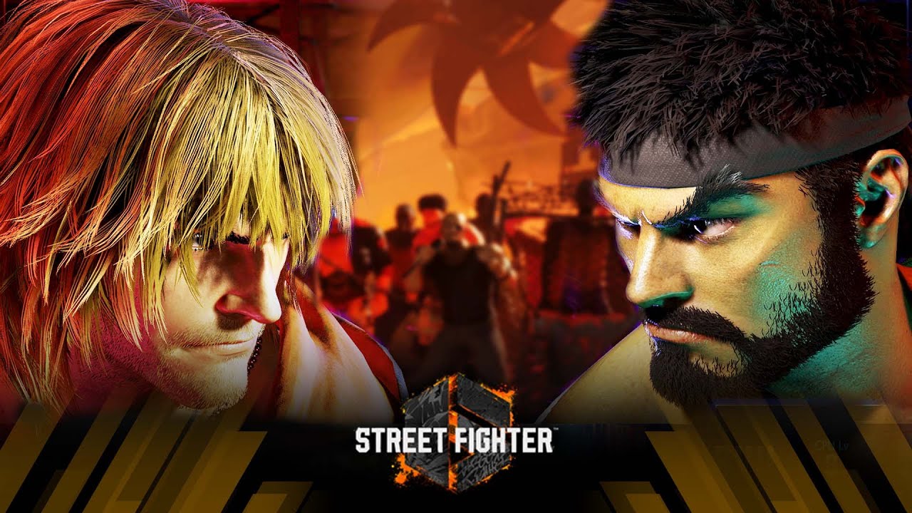 Street Fighter 6 - Ken Vs Ryu (Very Hard) ~ Level 8 - YouTube