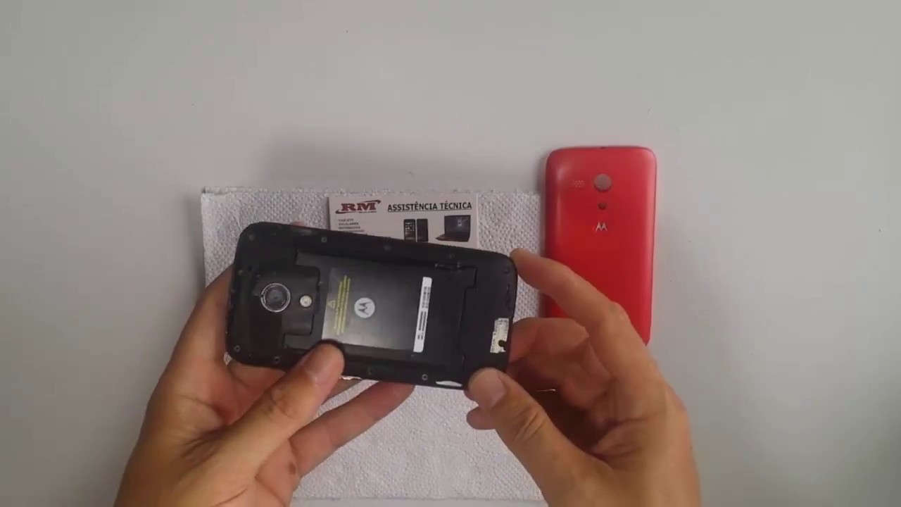 TROCA DA FRONTAL DISPLAY MOTO G1 - YouTube