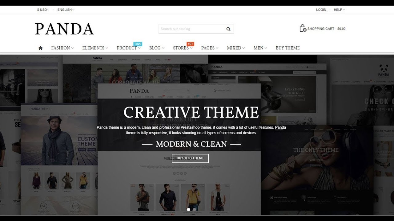 Panda theme v1 installaton guide - YouTube