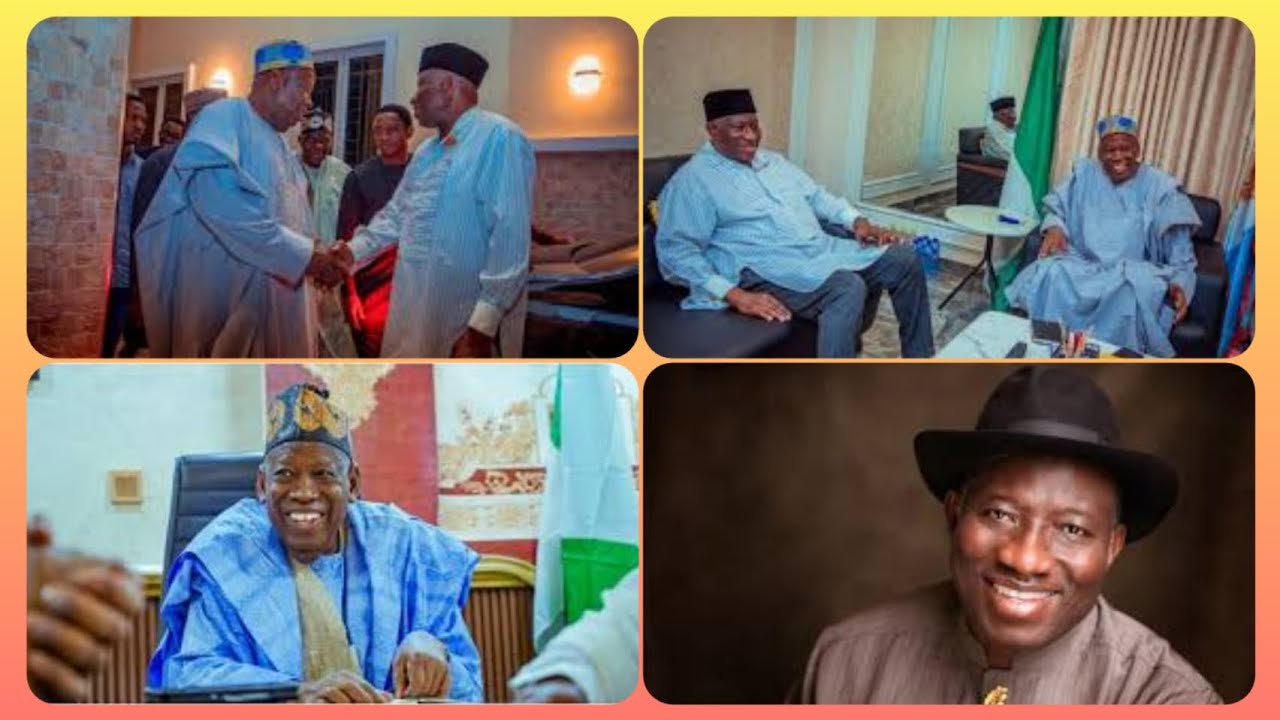 GOODLUCK JONATHAN JUMPING BETWEEN APC & PDP, VISITS GANDUJE FOR NATIONAL FAVOUR - YouTube