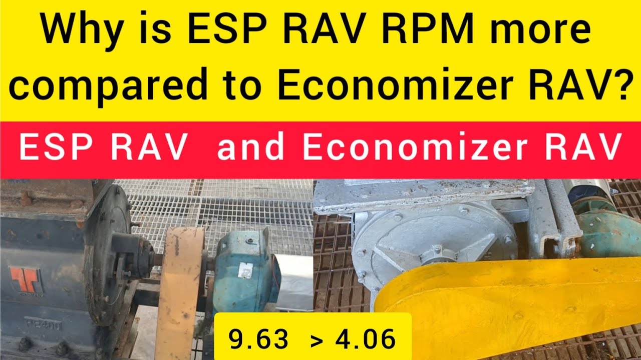 Why is ESP RAV RPM MORE COMPARED ECONOMIZER RAV ? - YouTube