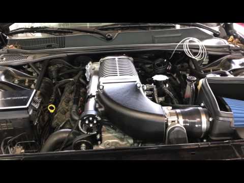 2011 Challenger 5.7L Whipple supercharger - YouTube