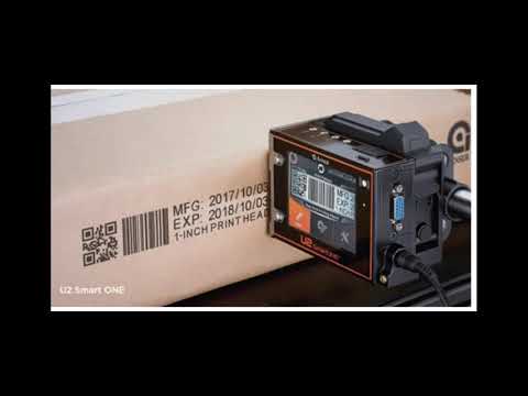 ANSER U2 TIJ Coding Printer - YouTube