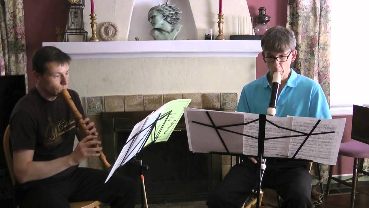 "Two on a Raft" for Recorder Duet - YouTube