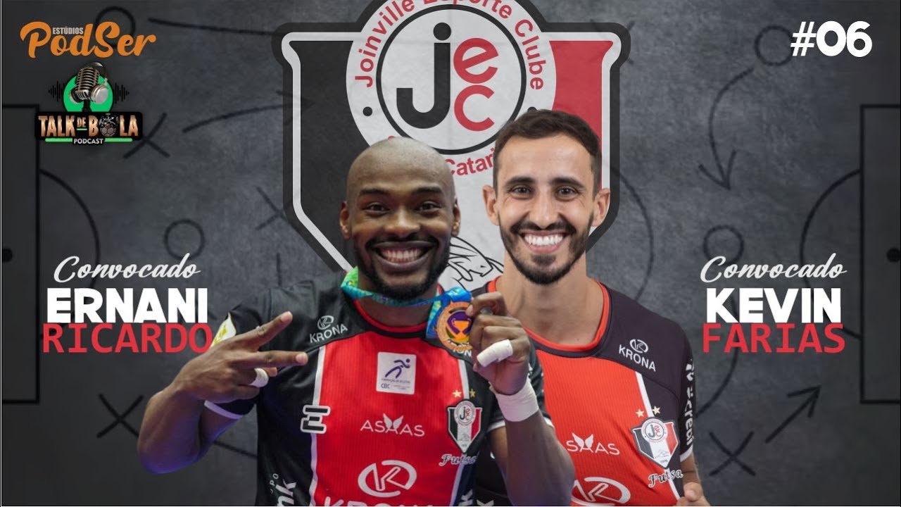 TALK DE BOLA #06 - ERNANI RICARDO & KEVIN FARIAS [ JOGADORES DO JEC ...