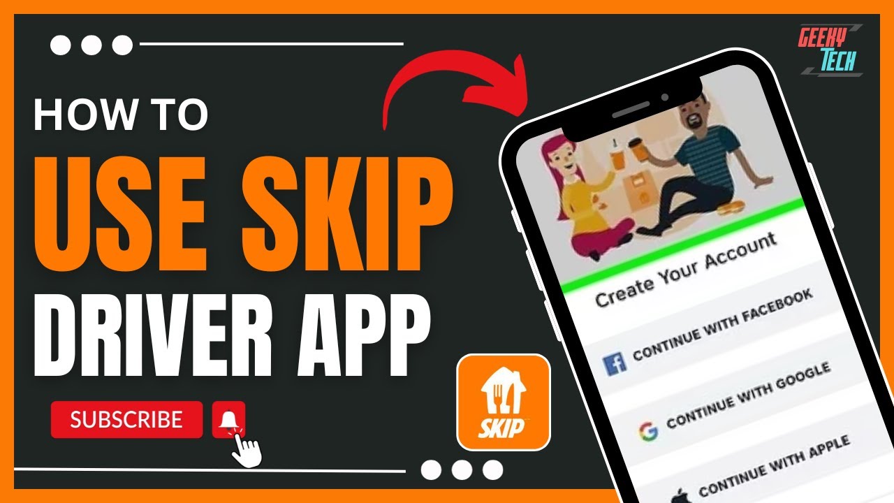 Skip The Dishes Driver App Tutorial ! - YouTube