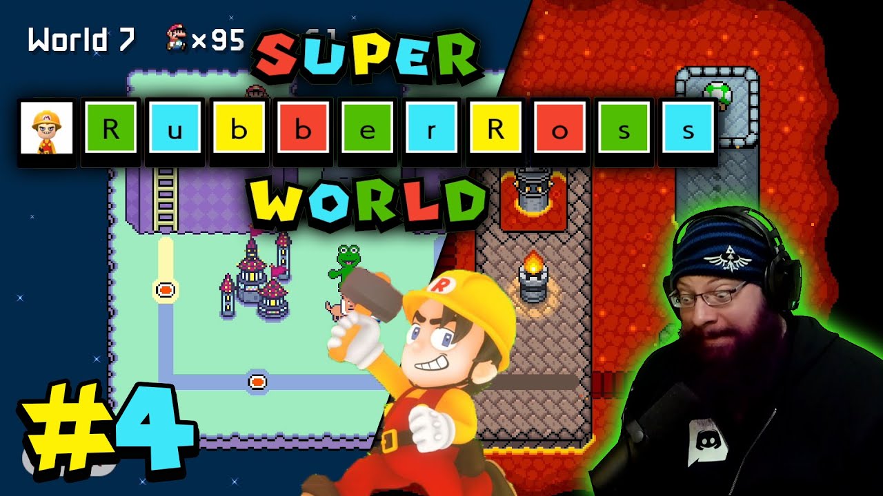 SALT IS PILING UP! | Super Mario Maker 2 Super RubberRoss World with ...