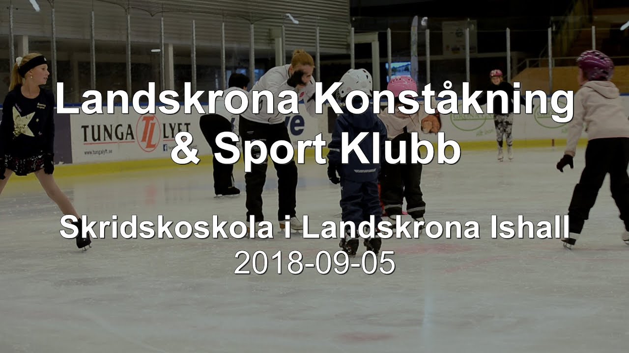 LKSK Skridskoskola 2018-09-05 - YouTube