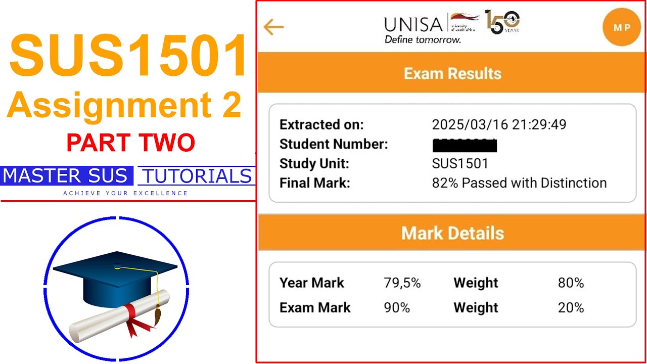 SUS1501 Assignment 2 (Part Two) - YouTube