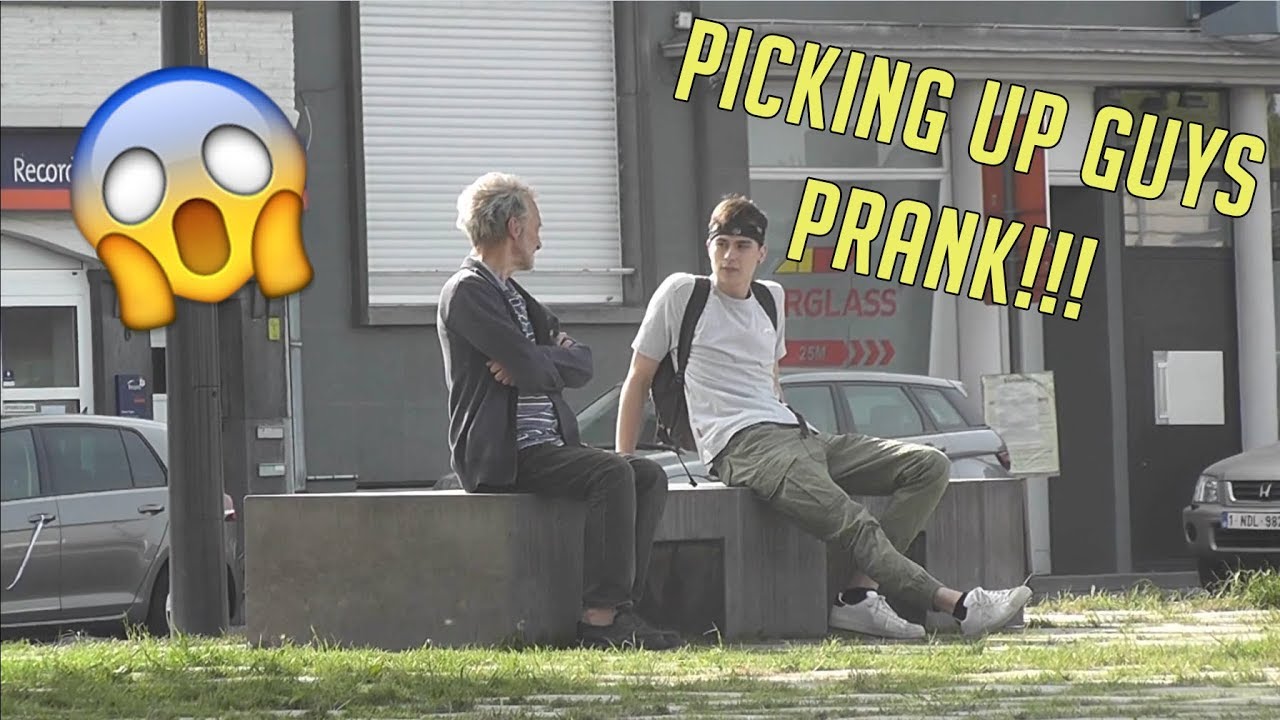 PICKING UP GUYS PRANK!! - YouTube