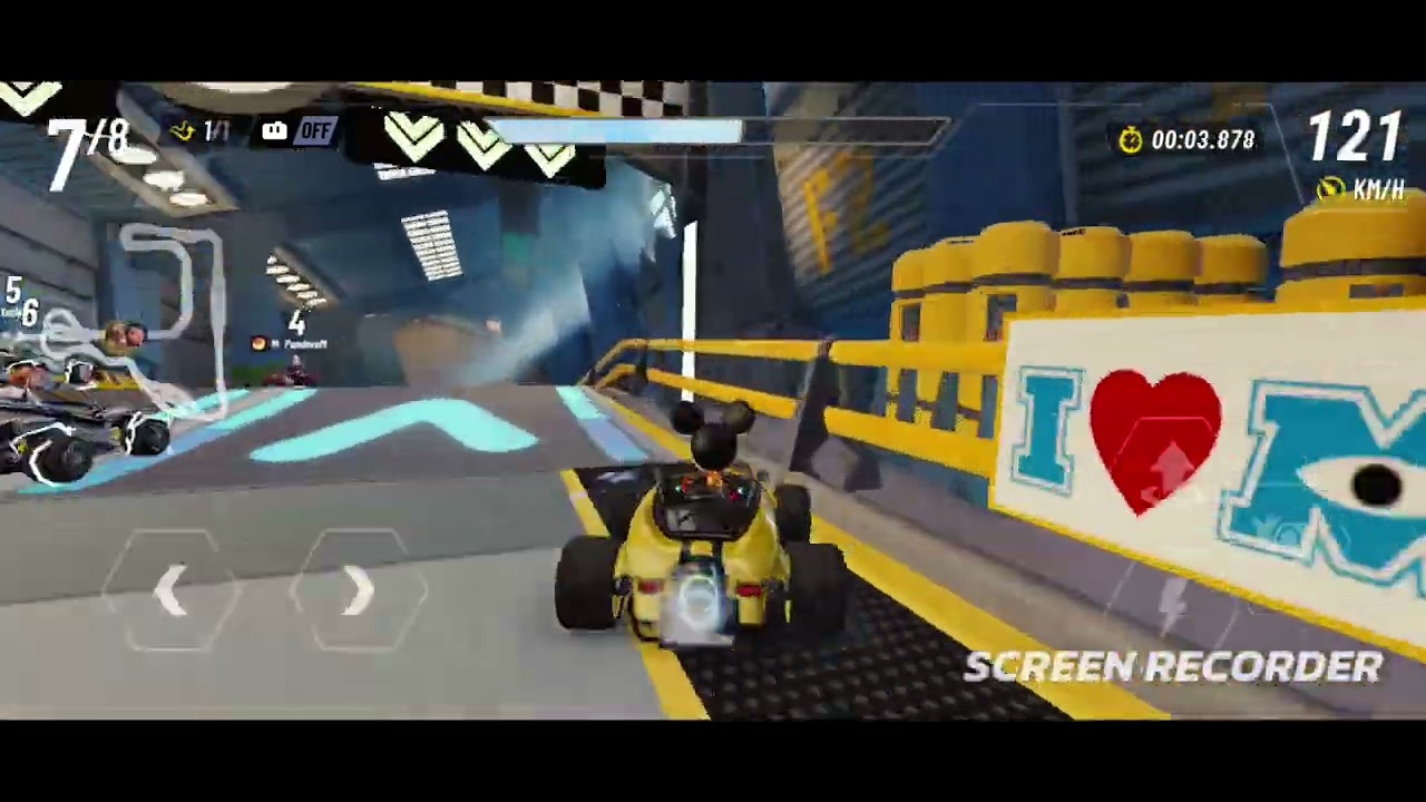 Mighty Mouse car race - YouTube