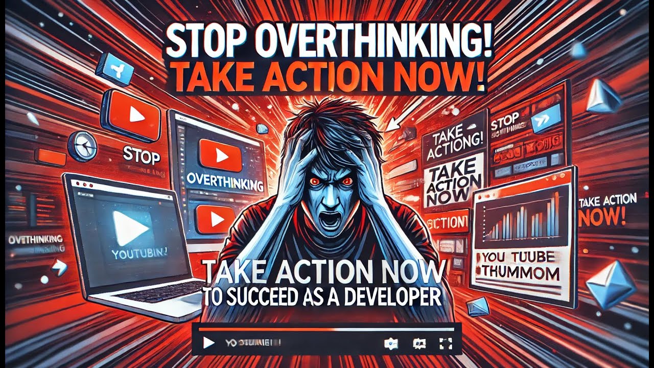 Stop Overthinking! Take Action Now to Succeed as a Developer - YouTube