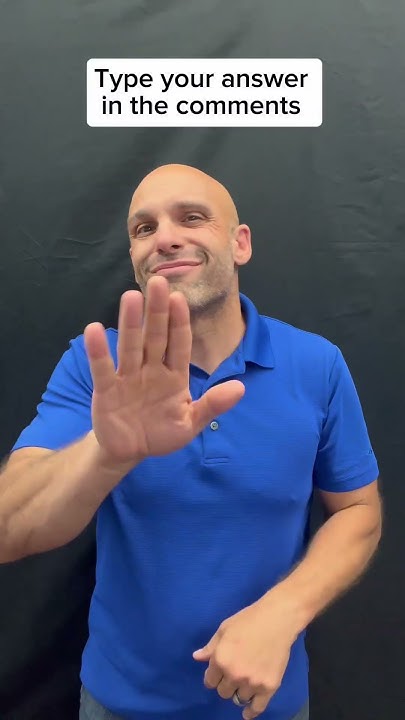 ASL Guess that sign! 5/25-2 #SignWithJP #ASL #SignLanguage - YouTube