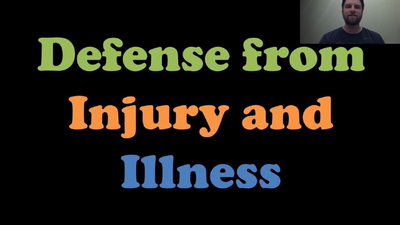 Defense from Injury and Illness - YouTube
