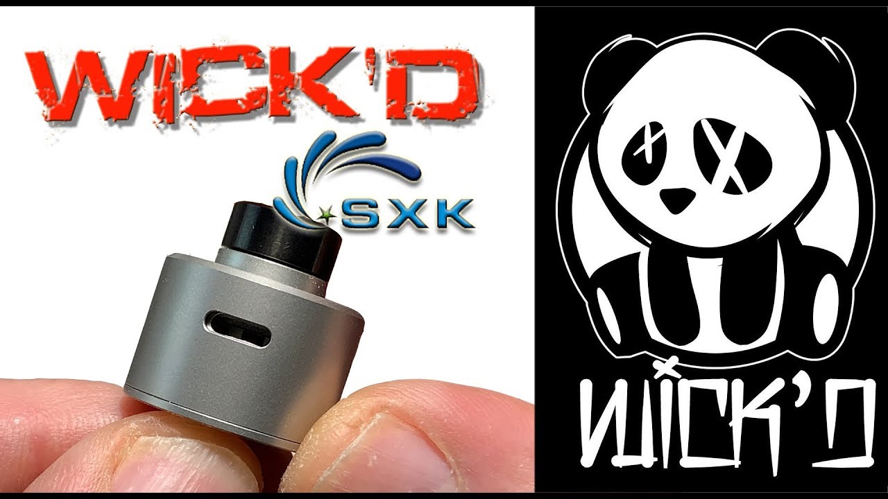 Wick'd rda BF 22 mm. by SXK styled - clone (subtitles in English) - YouTube