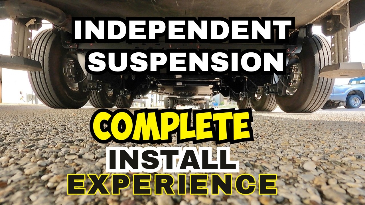 MORryde Independent Suspension System COMPLETE RV Installation ...