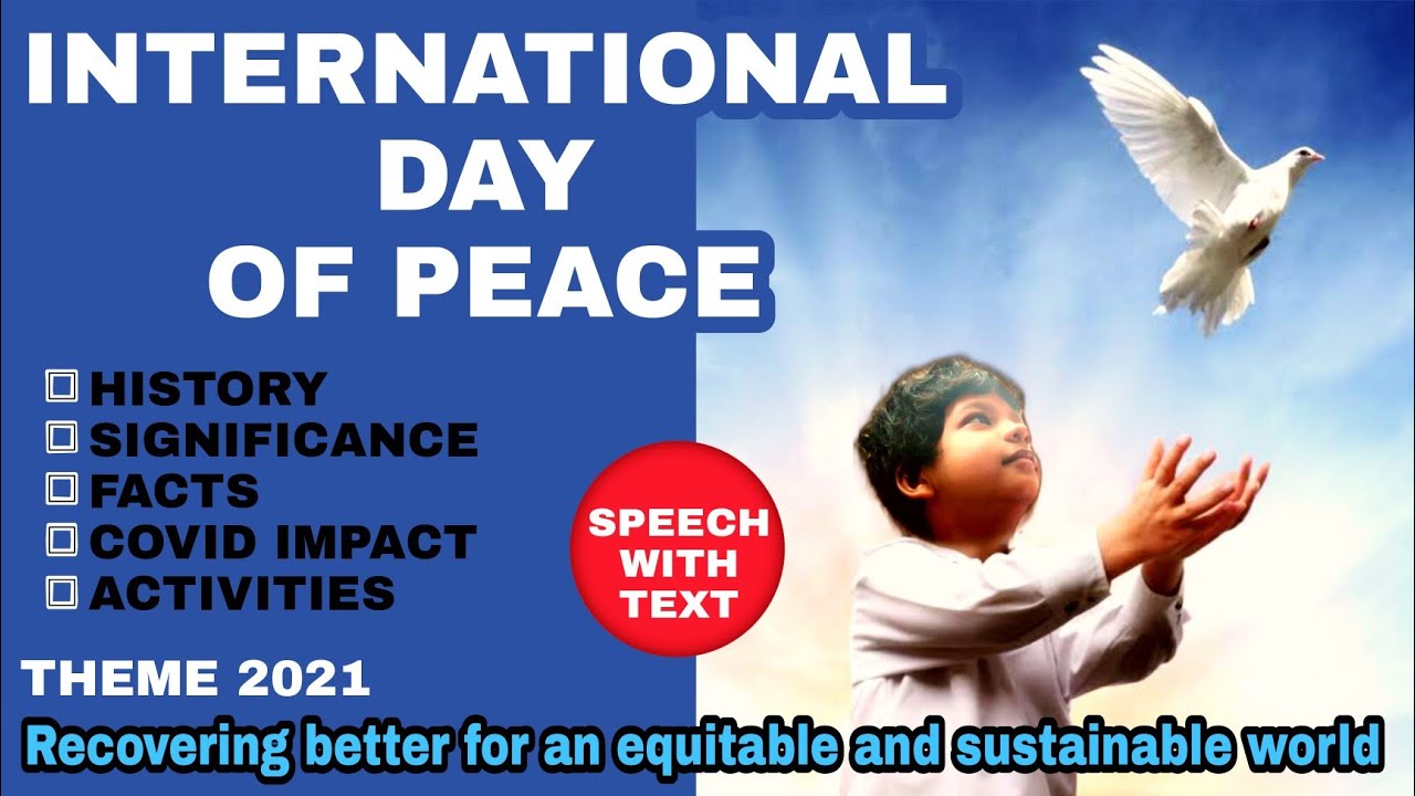 10 lines on international peace day/ day of peace 2021 theme/World ...
