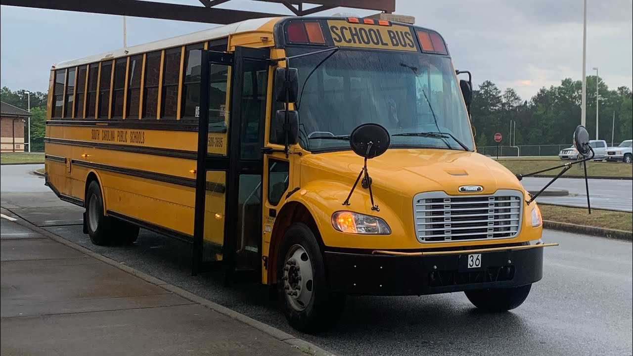 2018 Thomas C2 Walk Around (love the stop arm flash pattern wish Thomas ...