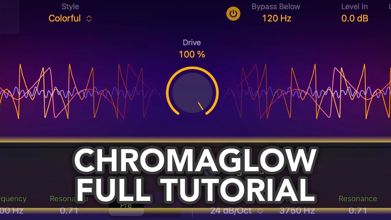 Logic Pro 11 // ChromaGlow - Saturation & Distortion (FULL TUTORIAL ...