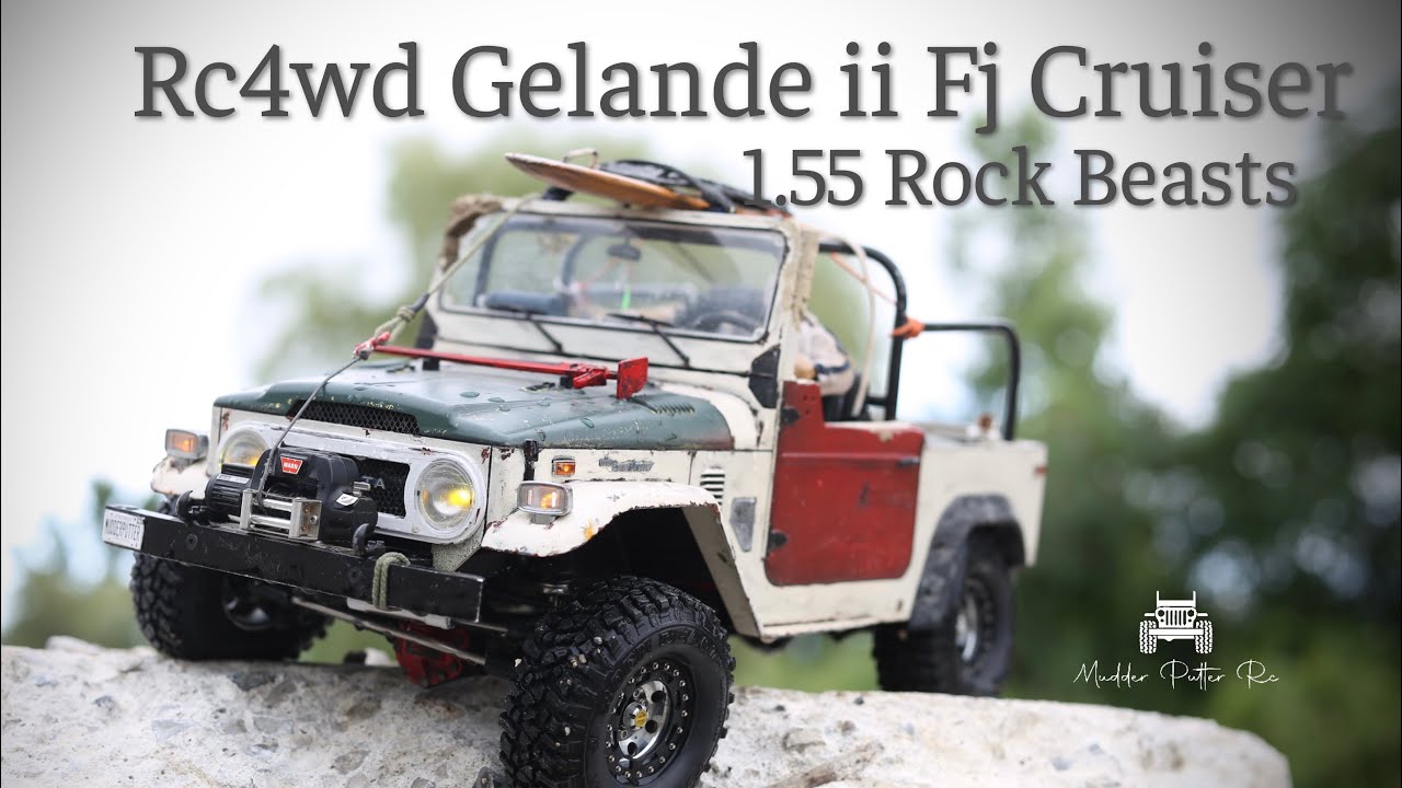 Rc; Rusty Toyota FJ Cruiser on Rock Beasts! - YouTube