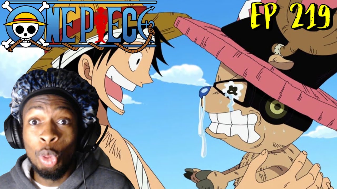 ROBIN AND CHOPPER ARE ON THE LINE! | ONE PIECE EPISODE 219 REACTION ...