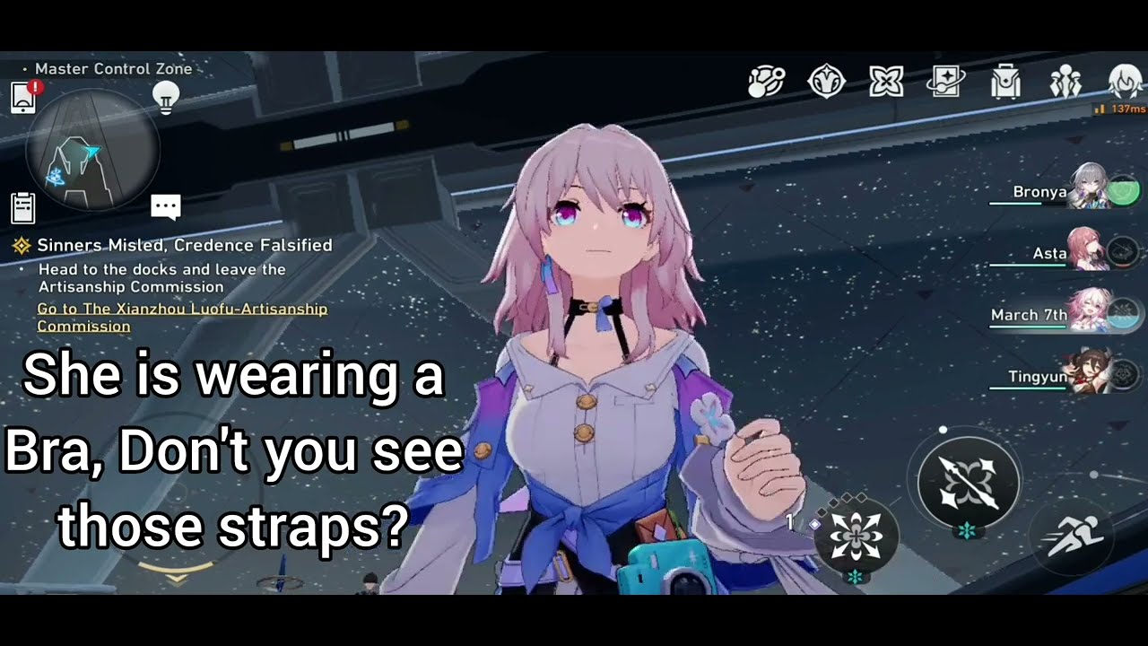 Jiggle Physics in Honkai Star Rail Part 2 (Bronya, Asta, March 7 ...