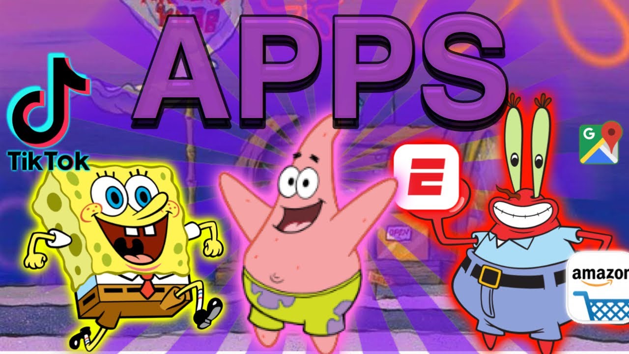 Spongebob portrayed apps ACCURATE - YouTube