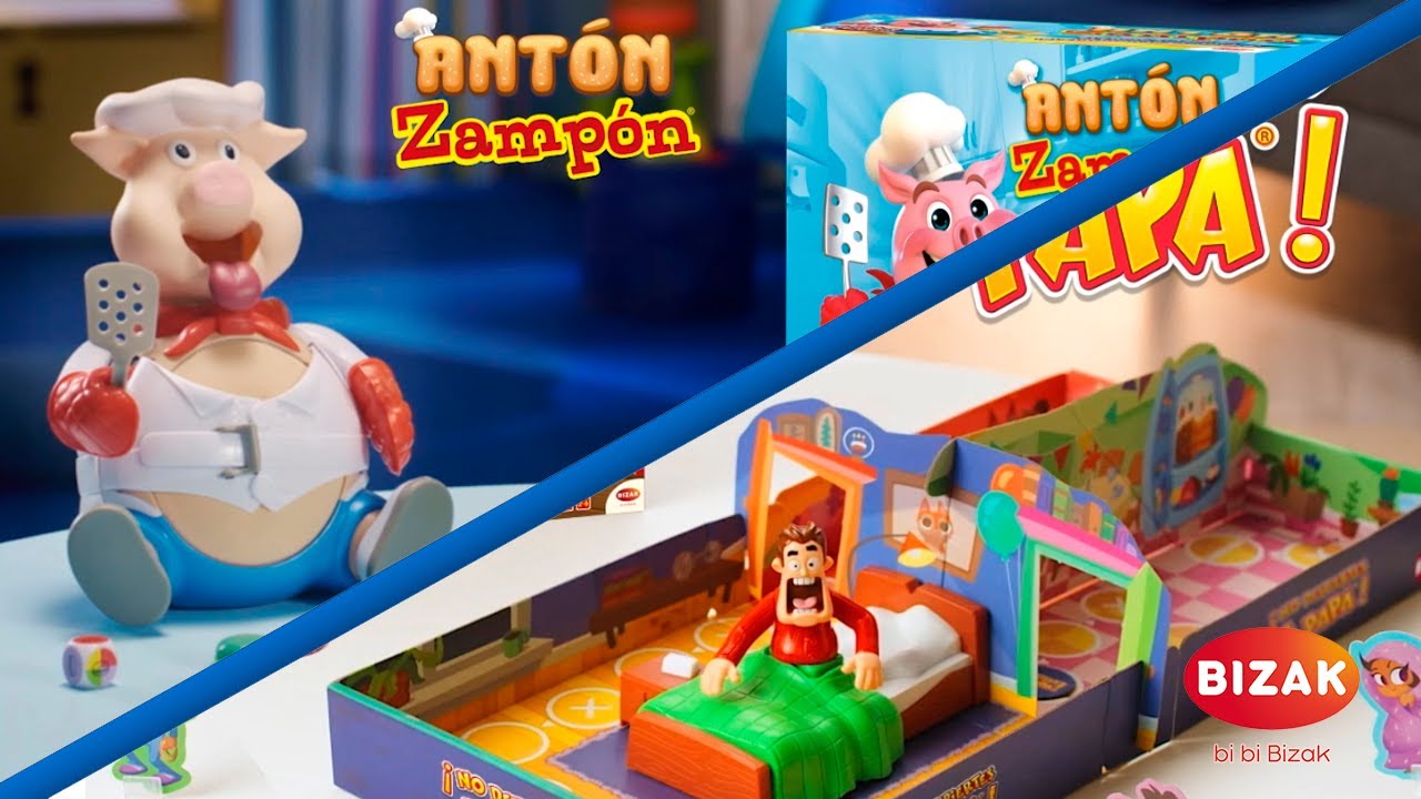 🙅‍♀️NO DESPIERTES A PAPA🧔 + ANTOM ZAMPON🐷 #bibibizak #bizak # ...