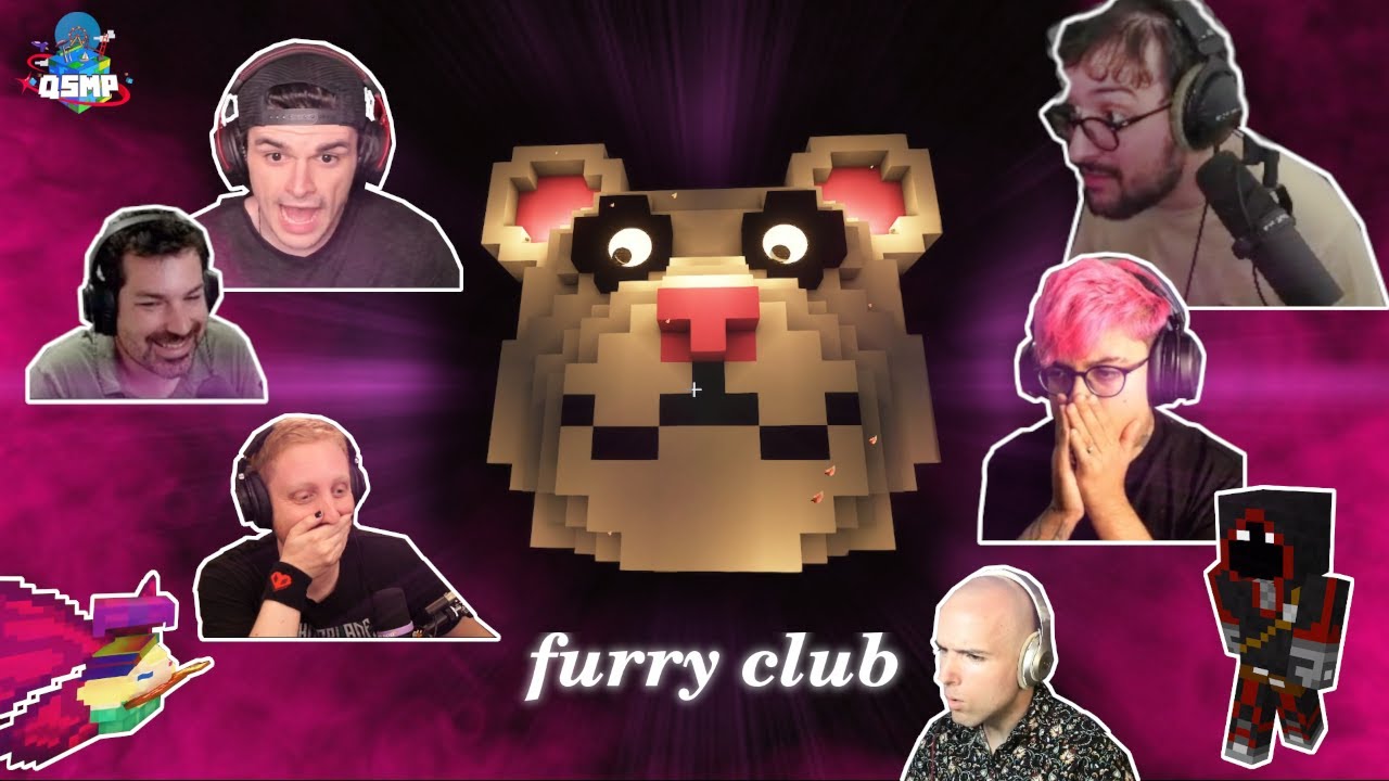 QSMP: furry club all funny reactions - Maximus / Aypierre / Foolish ...