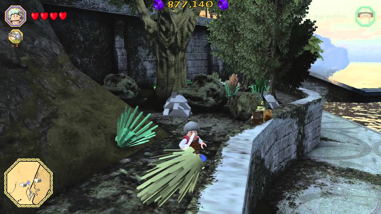 LEGO The Hobbit - Bilbo (Old) Gameplay and Unlock Location - YouTube