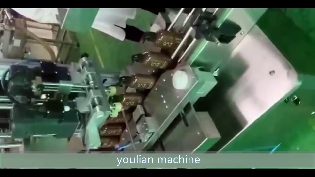 CDX Automatic Linear spray capping Machine for shampoo and lotion ...