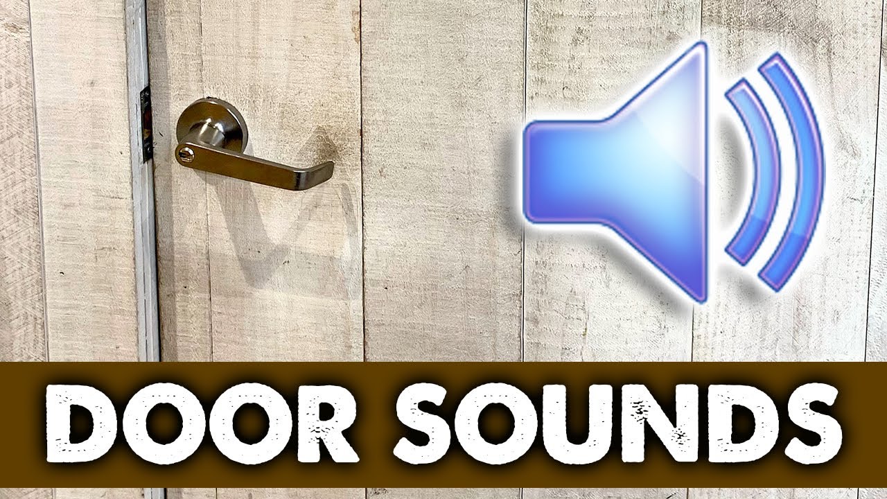 Opening/closing door SOUND EFFECT no copyright [FREE Audio HQ WAV ...