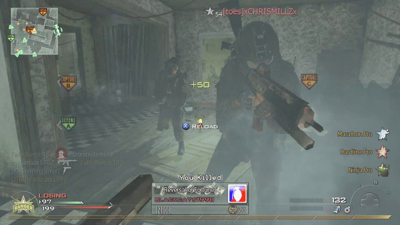 MW2 - G18 Ending Triple Kill - YouTube