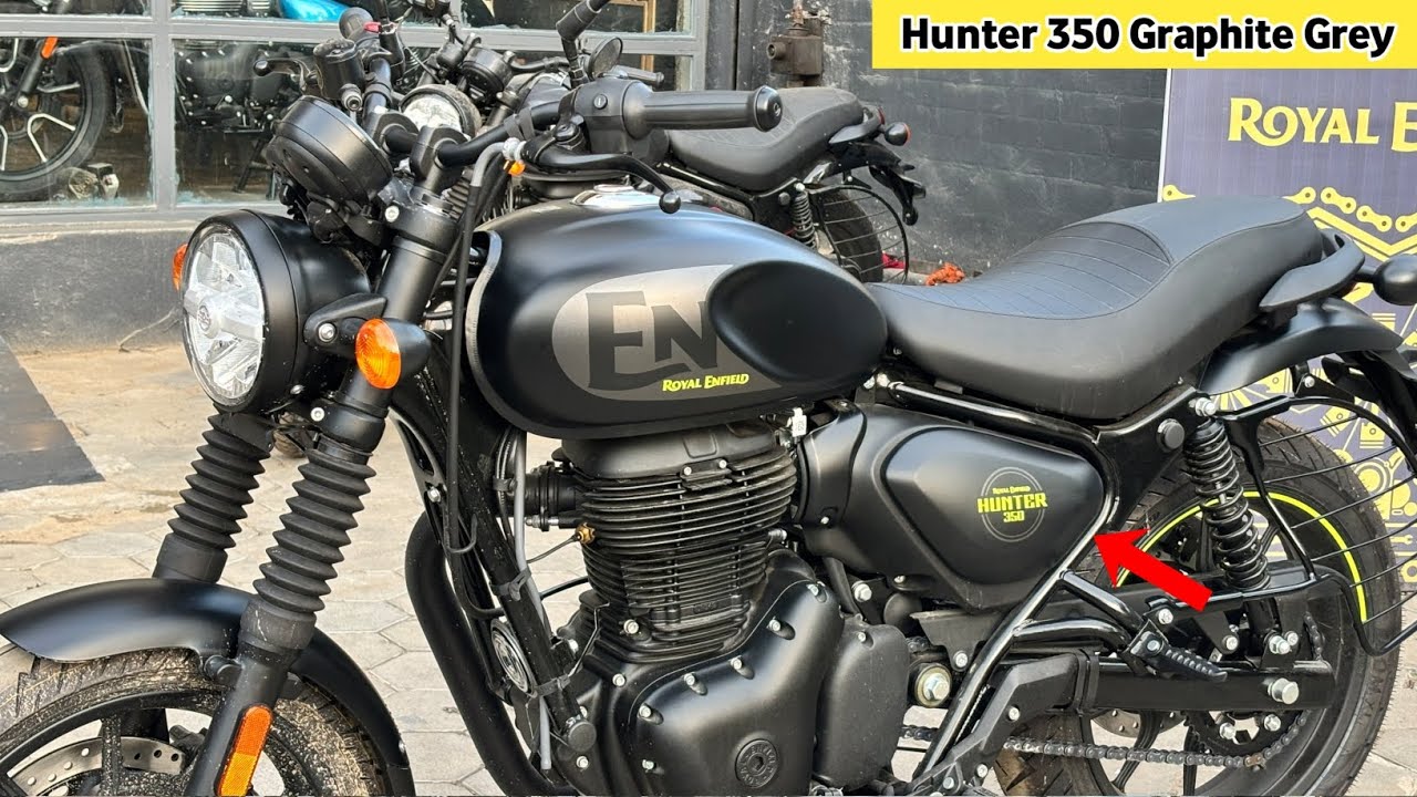 Lo Aagayi RE Hunter 350 Mei Bhi Matt Colour Graphite Grey Review🏍️सब से ...