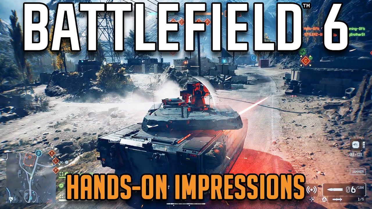 NEW Gameplay + Hands-On BATTLEFIELD 6 First Impressions - YouTube